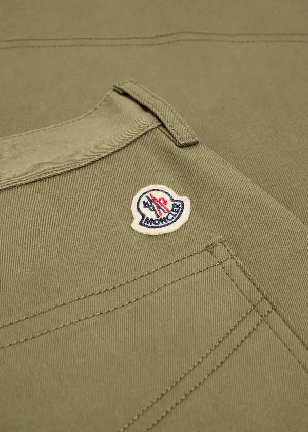 Moncler Stretch-cotton Cargo Trousers