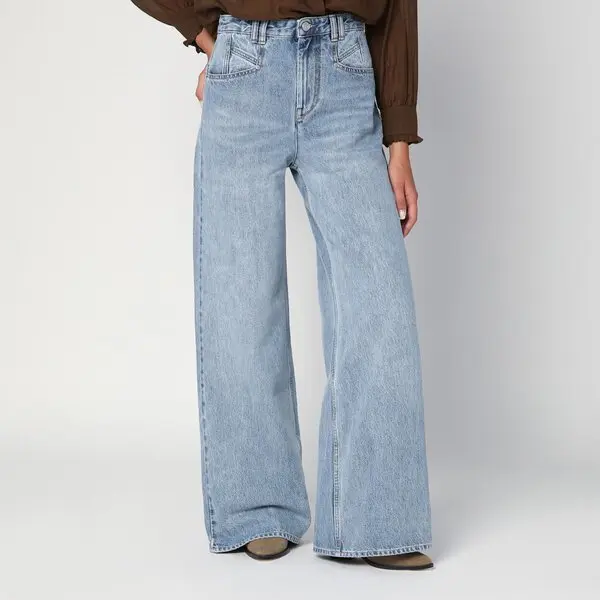 Isabel Marant Wide Leg Denim Jeans