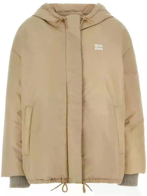 Miu Miu Hooded Down Jacket