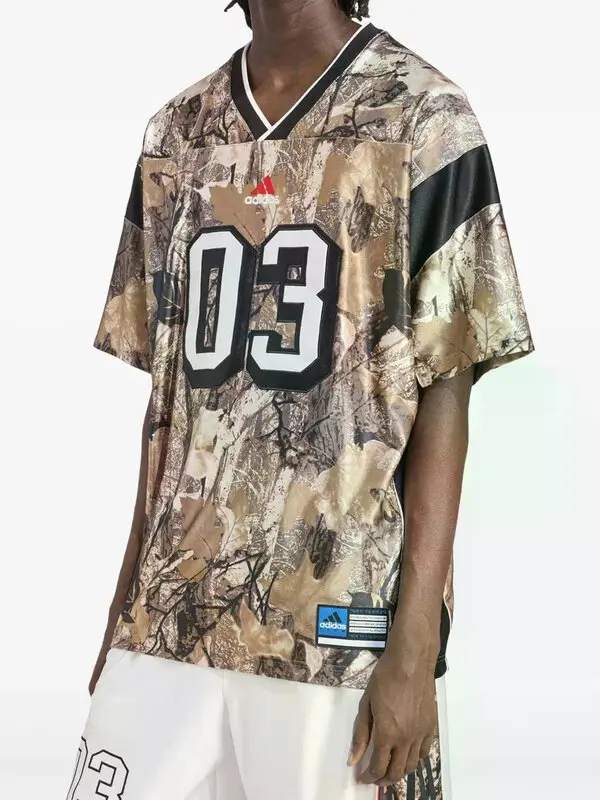 Adidas Camouflage Print Jersey