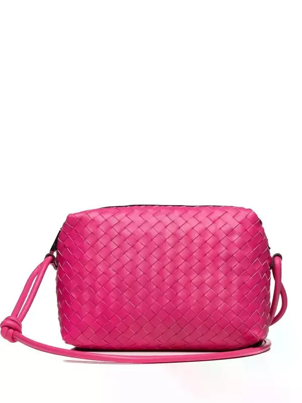 POCHE PARIS Interwoven Leather Crossbody Bag