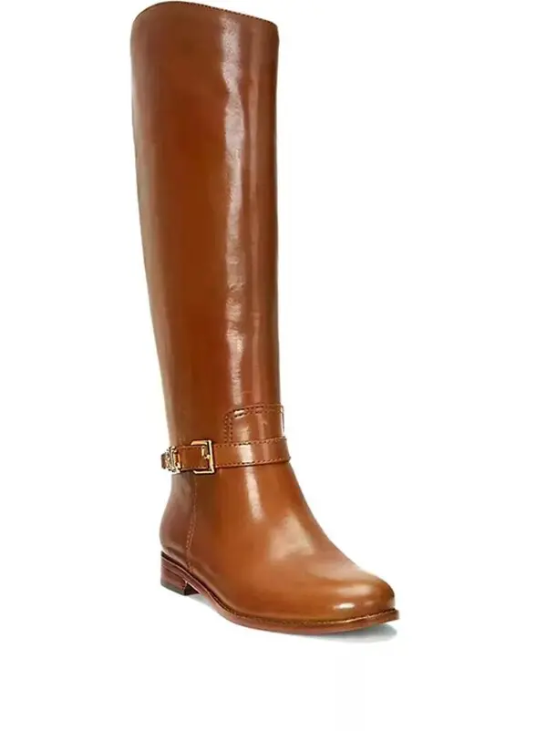 Ralph Lauren Buckle-fastening Leather Boots