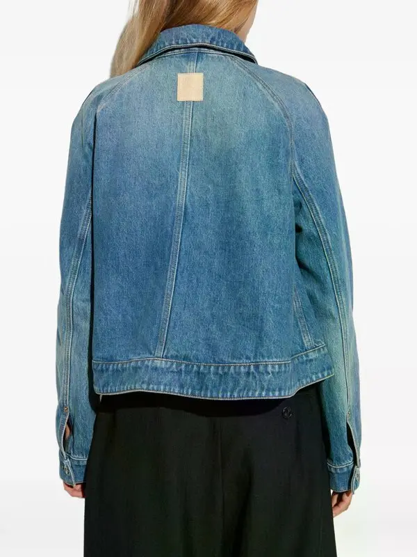 Loewe Raglan-sleeve Denim Jacket