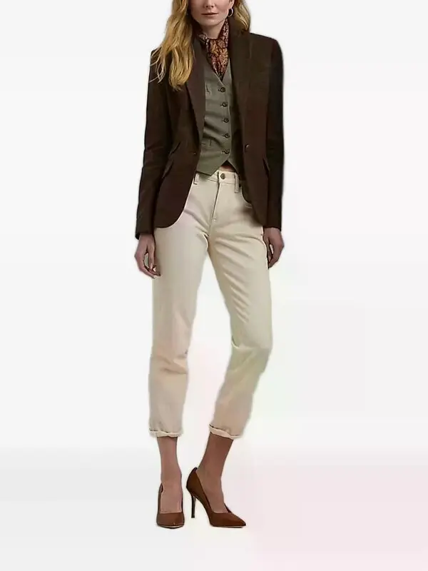 Ralph Lauren Checked Button-fastening Waistcoat