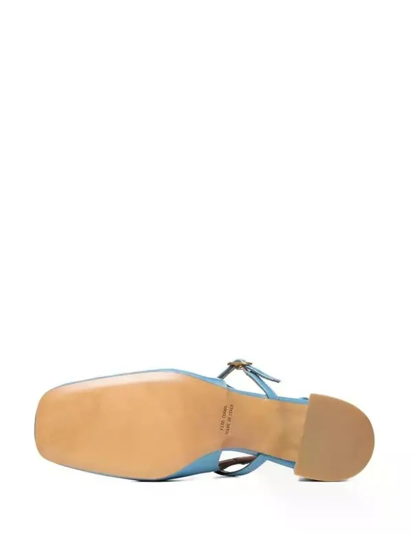 POCHE PARIS Patent-leather Buckle Pumps