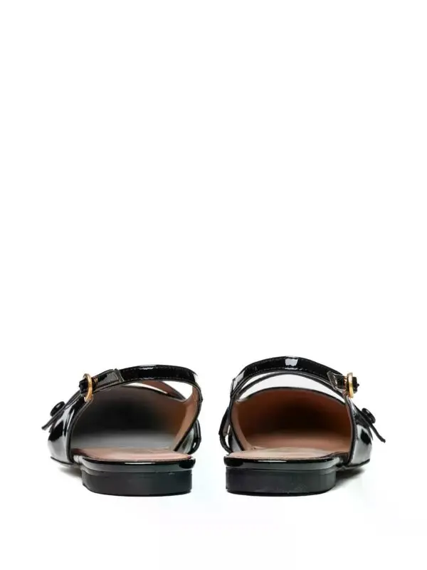POCHE PARIS Corinn Slingback Pointed-toe Pumps