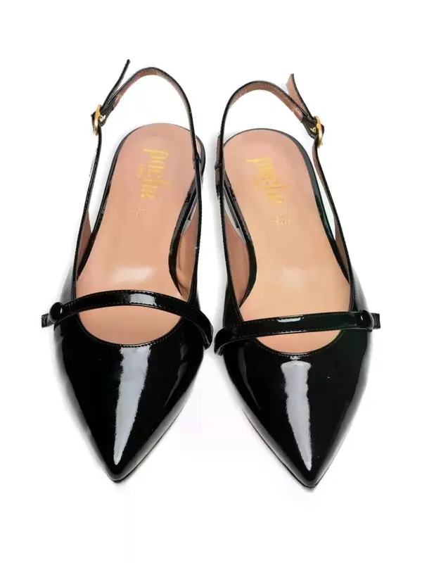 POCHE PARIS Corinn Slingback Pointed-toe Pumps