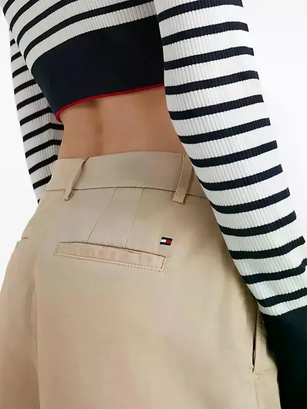 Tommy Hilfiger Pleated-cuffed Trousers