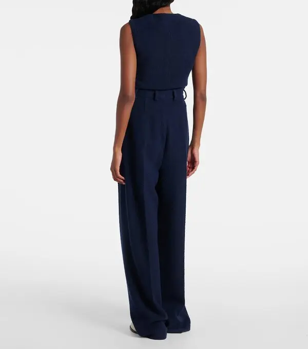 Loro Piana Kurt High-rise Wide-leg Pants
