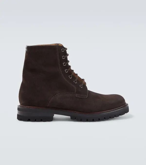 Church's Coalport 2 Suede Derby Boots - Brown