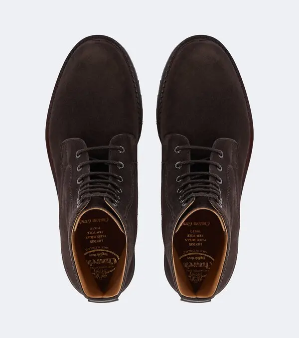 Church's Coalport 2 Suede Derby Boots - Brown