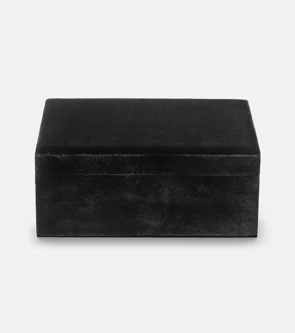 Sophie Bille Brahe Trésor Grande Velvet Jewelry Box - Black