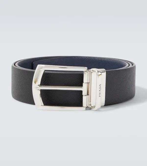 Prada Leather Belt - Black