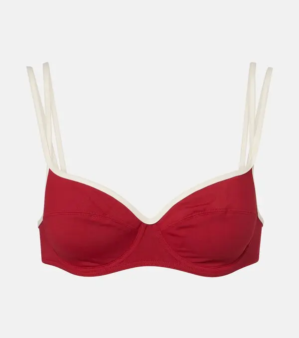 ERES Dayle Bikini Top - Red