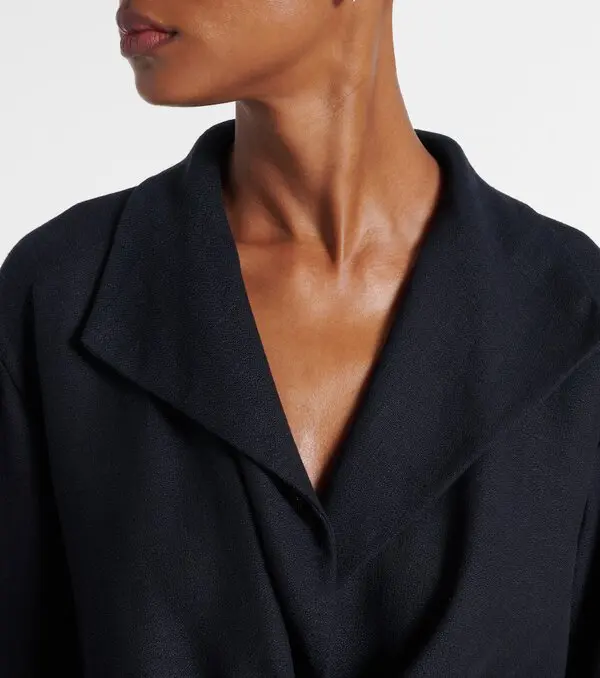 Loro Piana Janet Virgin Wool Shirt - Blue