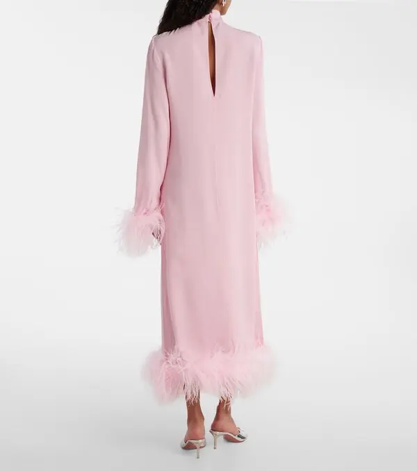 TALLER MARMO Gina Crêpe Cady Midi Dress