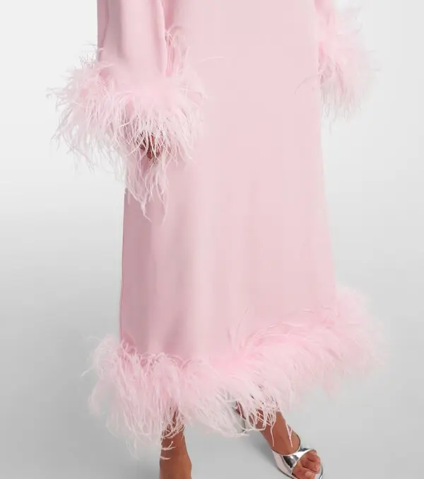 TALLER MARMO Gina Crêpe Cady Midi Dress