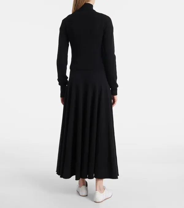 Extreme Cashmere N°302 Cashmere-blend Zip-up Jacket - Black
