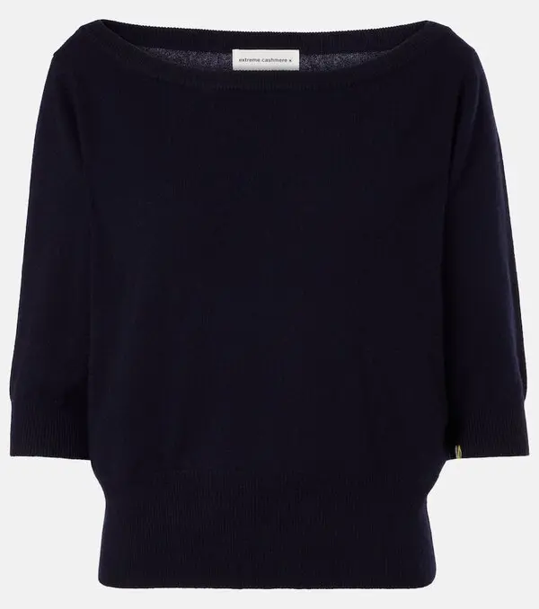 Extreme Cashmere Marianne Cashmere Top - Black