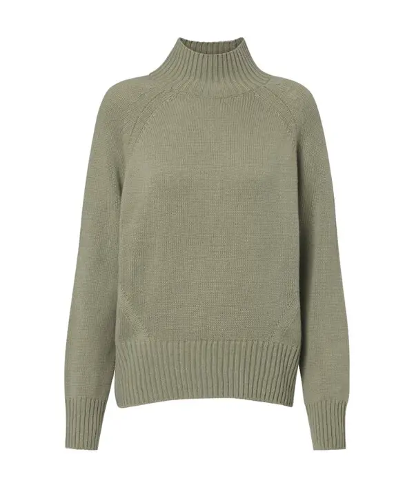 Jardin Des Orangers Wool And Cashmere Turtleneck Sweater - Green