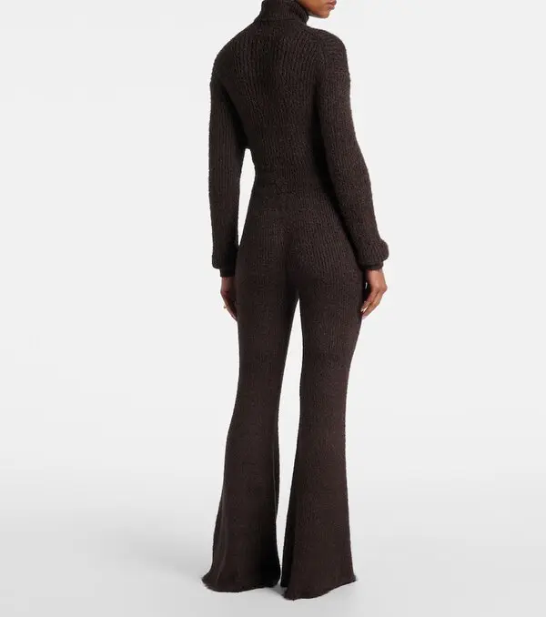 Loro Piana Silk And Cashmere Flared Pants