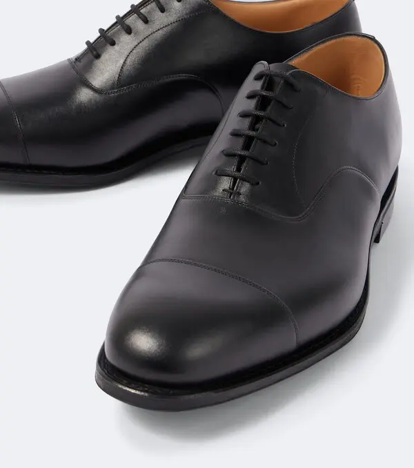 Church's Consul Leather Lace-up Oxford Shoes - Black