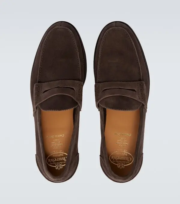 Church's Pembrey Suede Loafers - Brown