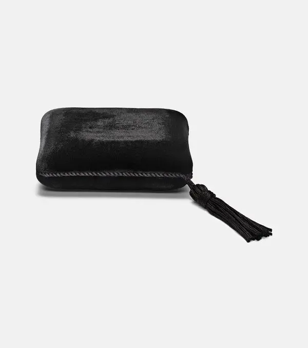 Sophie Bille Brahe Mini Velvet Jewelry Box - Black
