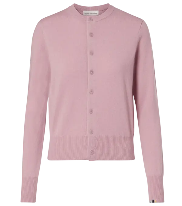Extreme Cashmere N°300 Little 2 Cashmere Cardigan - Pink
