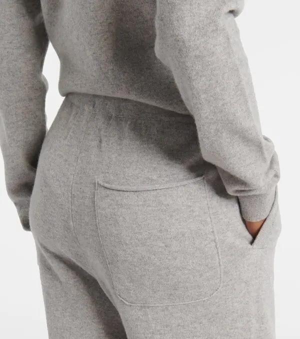 Extreme Cashmere Rush Cashmere-blend Straight Pants - Grey