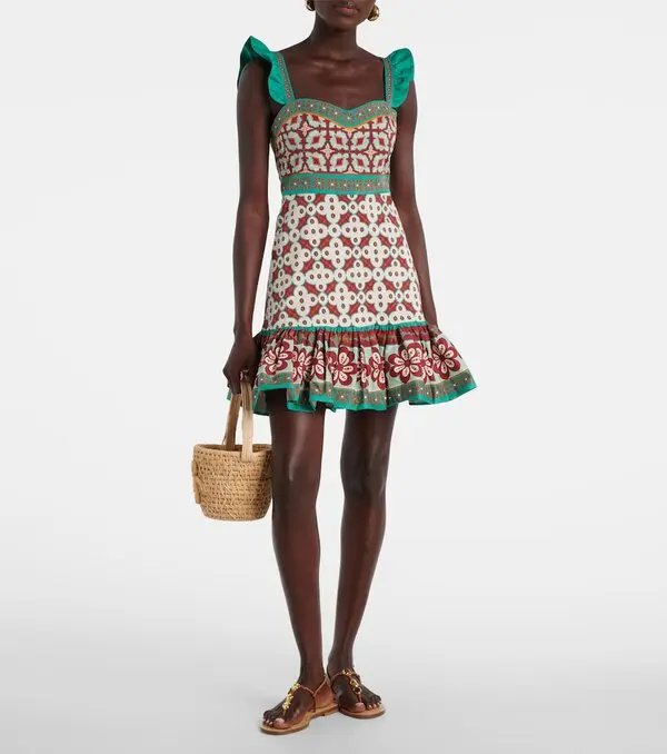 La DoubleJ Mini Printed Minidress