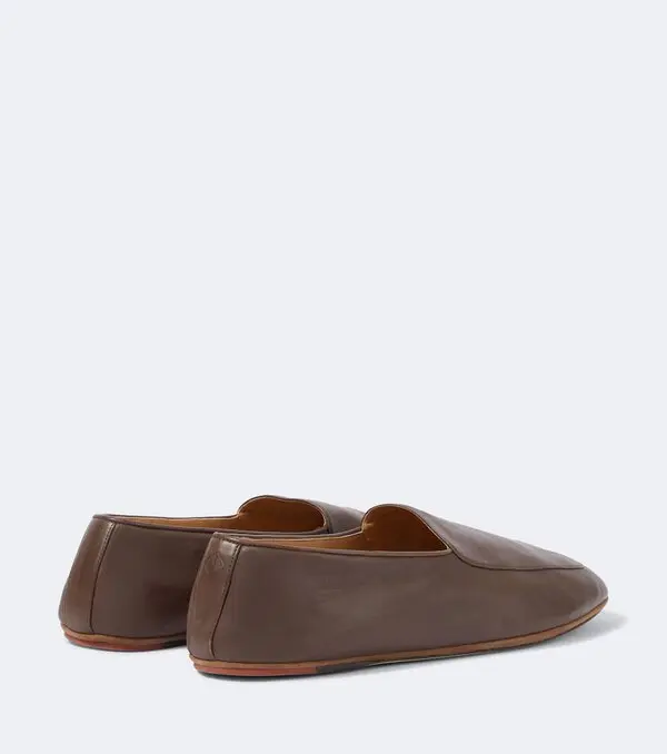 Loro Piana Anton Walk Leather Loafers