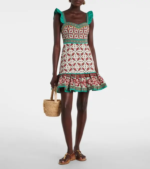 La DoubleJ Mini Printed Minidress
