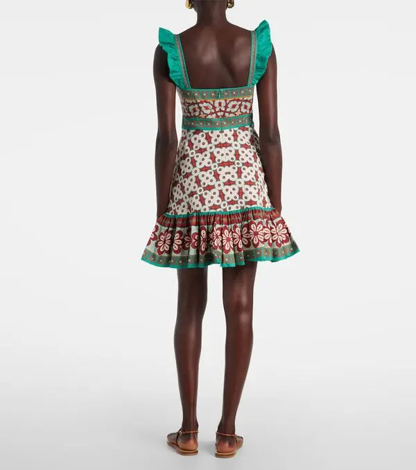 La DoubleJ Mini Printed Minidress