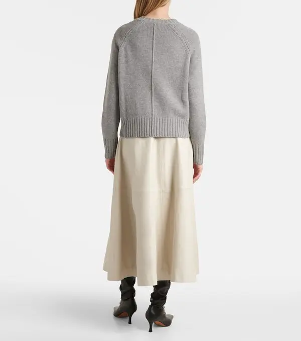 Jardin Des Orangers Wool And Cashmere Crew Neck Sweater