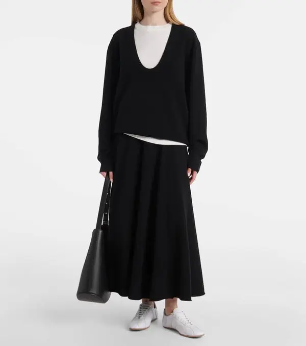 Extreme Cashmere N°424 Jacob Cashmere-blend Sweater