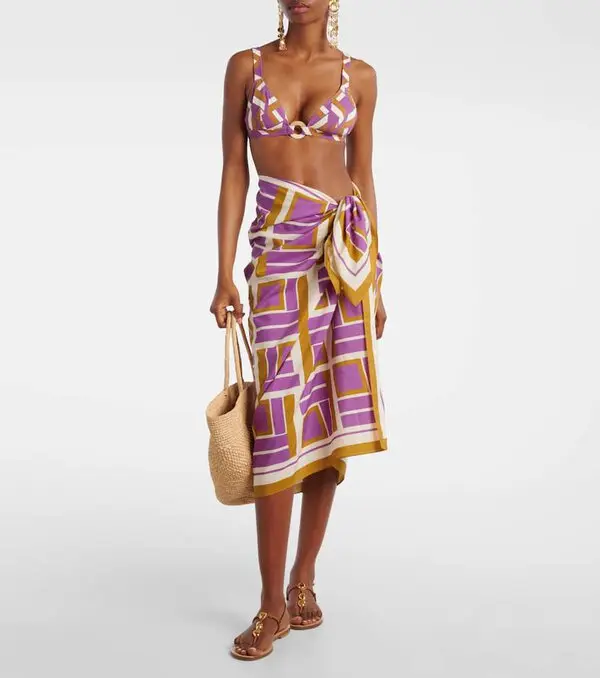 ERES Fever High-rise Bikini Bottoms - Multicoloured