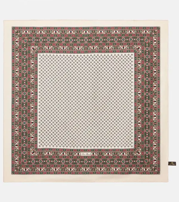 Loro Piana Printed Silk Scarf - Multicoloured