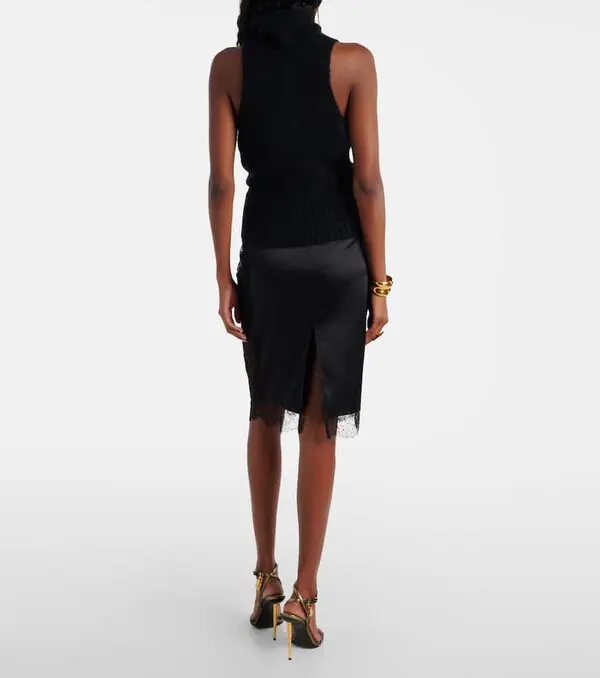 TOM FORD Cashmere And Silk Turtleneck Top