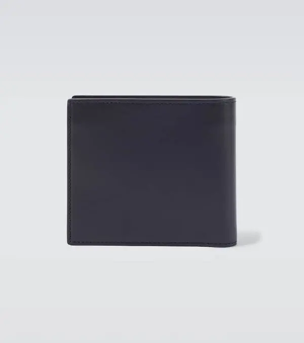 Saint Laurent Paris East/west Leather Wallet - Blue