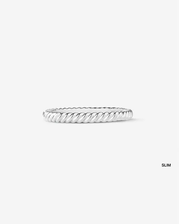 Ring Concierge Twisted Wedding Band - One-color