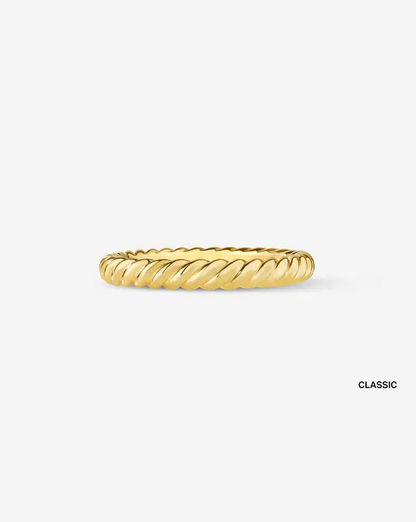 Ring Concierge Twisted Wedding Band - One-color