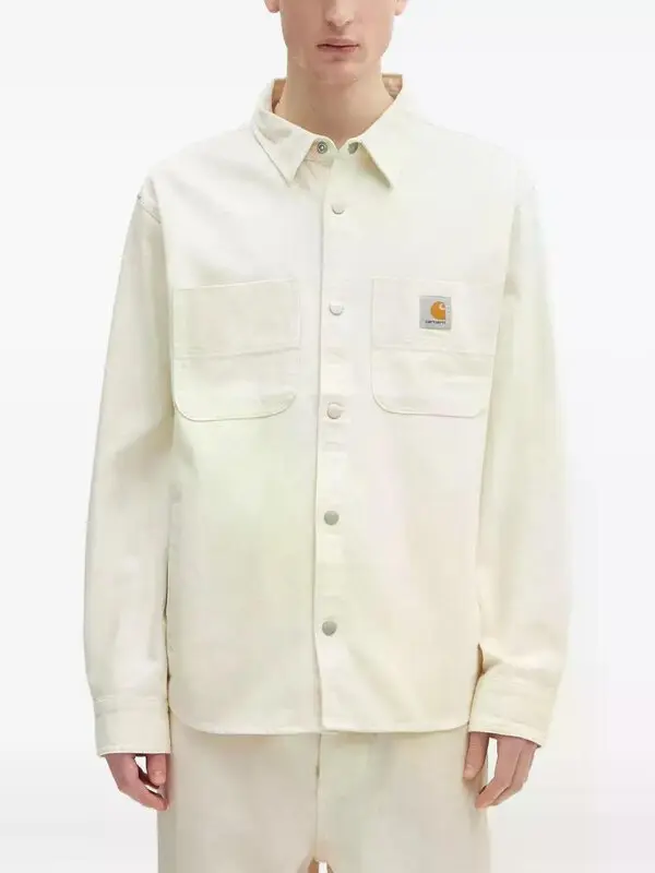 Carhartt Work In Progress Clink Patch-pocket Overshirt - Neutrals