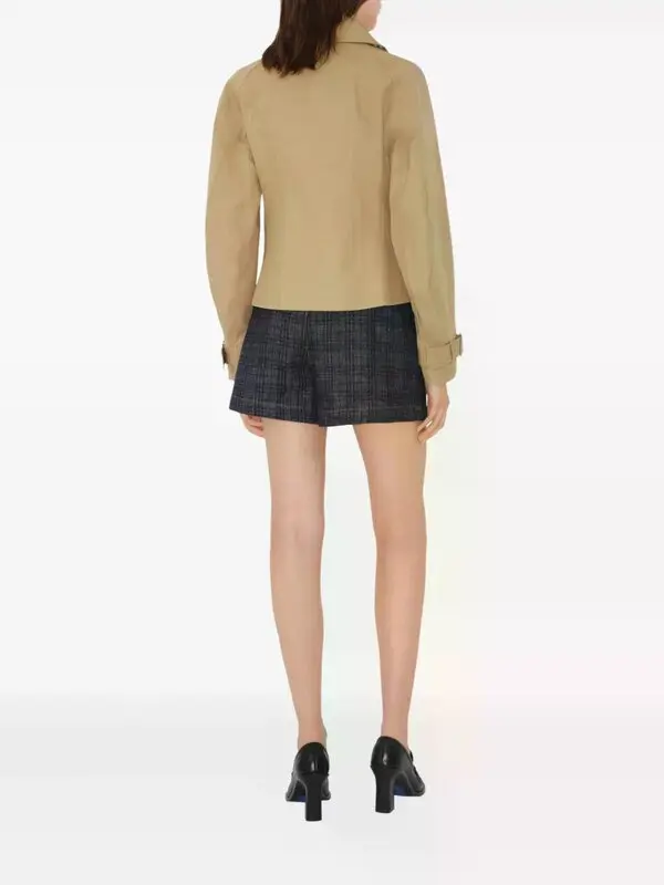 Burberry Cropped Double-breasted Jacket