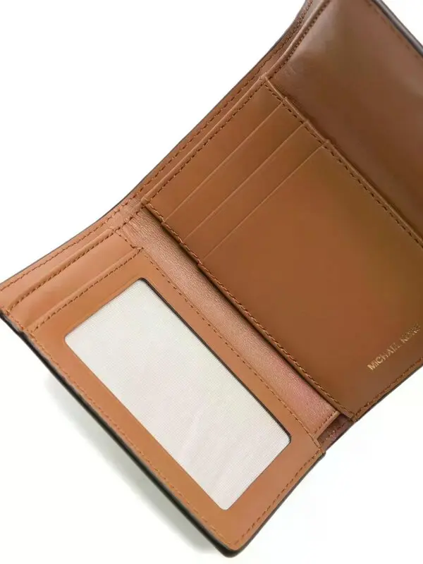 Michael Kors Medium Bryant Signature Logo Wallet - Neutrals
