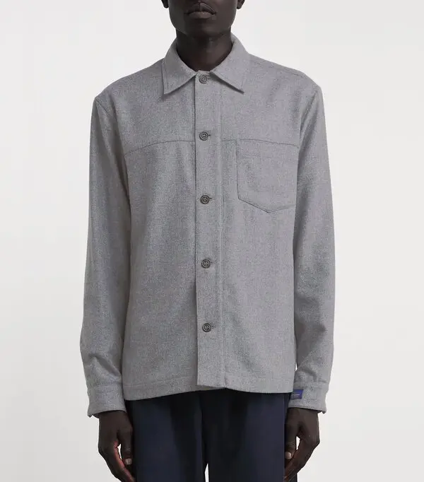 Paul & Shark Wool-cashmere Overshirt