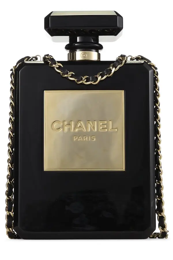 Chanel Perfume Bottle Minaudière - Black