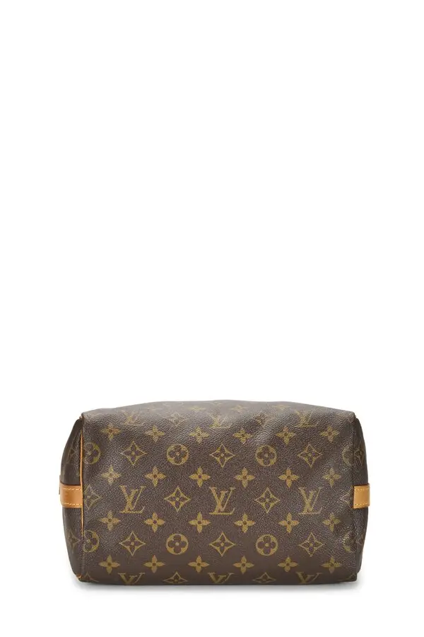 LOUIS VUITTON Monogram Speedy Bandouliere 25 - Brown