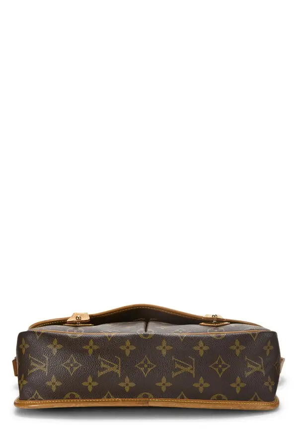 LOUIS VUITTON Monogram Sac Gibeciere Messenger Bag