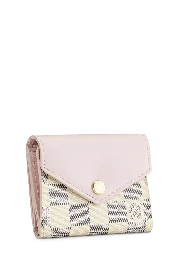LOUIS VUITTON Damier Azur Zoe Wallet